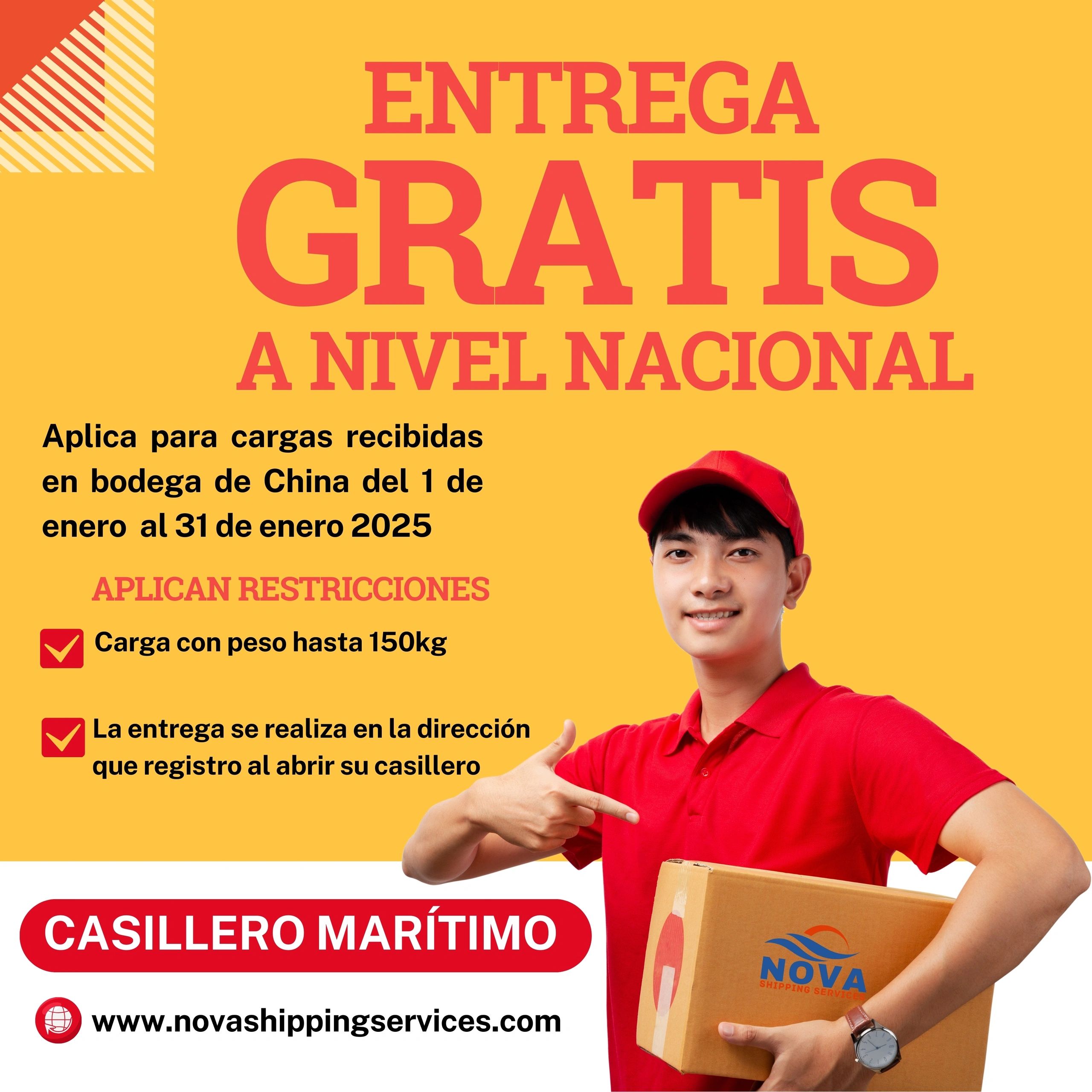 PROMOCIÓN ENERO 2025 CASILLERO MARÍTIMO ENVÍOS DE CHINA A PANAMA - CASILLERO MARÍTIMO envíos de ...